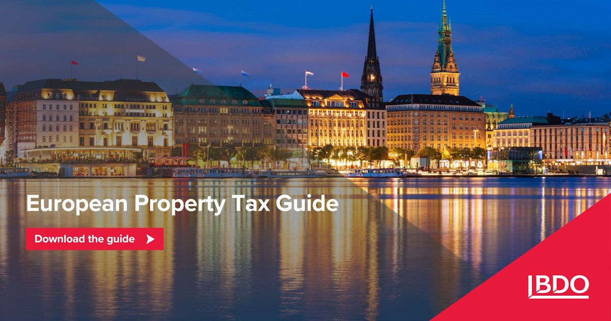 European Property Tax Guide 2023 - BDO