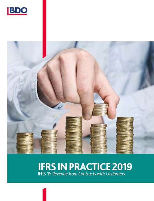 IFRS 15 Revenue BDO IFRS 15 Revenue BDO